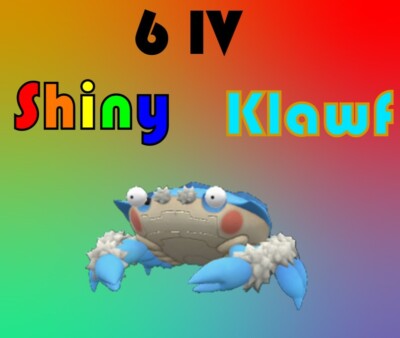 CUSTOM SHINY KLAWF Pokemon Scarlet/Pokemon Violet 6IV/Starters/Paradox ...