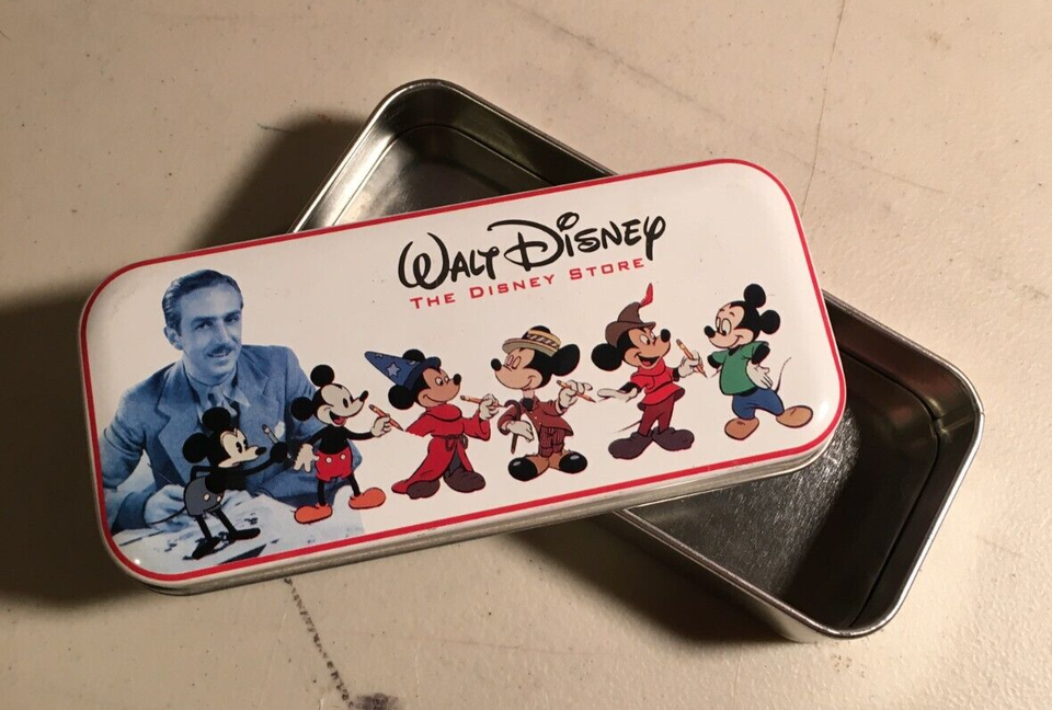 Disney Store Limited Edition 25th Anniversary Mickey Mouse Tin Box | eBay