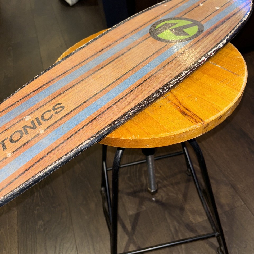 Vintage Kryptonics Skateboard Flying Eye Eyeball graphic 31" Wood Deck ...