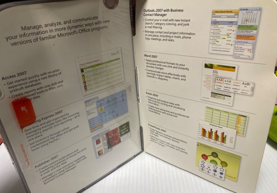 BRAND NEW - Microsoft Office Professional Pro 2007 Software Genuine ...