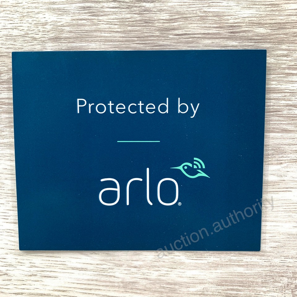 3 Pack Arlo Netgear Home Door Sticker Decal Video Monitoring Pro 2 3 HD ...