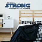 RoomMates RMK3077SCS Star Wars Classic The Force Is Strong Quote Peel ...