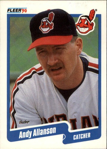 1990 Andy Allanson Fleer Baseball Card #483 | eBay