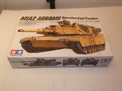Tamiya M1A2 Abrams Operation Iraqi Freedom Tank Model Kit | eBay