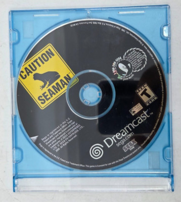Sega Dreamcast Caution Seaman DISC ONLY | eBay