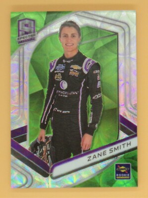 2020 Panini Spectra Zane Smith 46/49 Neon Green Kaleidoscope Prizm Holo ...