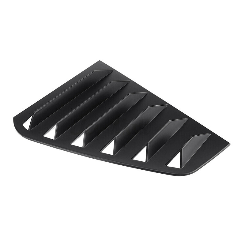 1Pair Rear Door Side Vent Window Scoop Louver Trim Fit For VW Golf MK7 ...