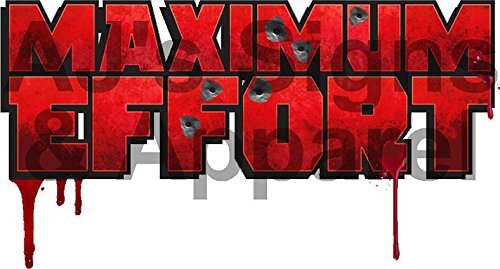 DP Decal Maximum Effort 10" x 5.37" Vinyl Sticker for car Window Laptop ...