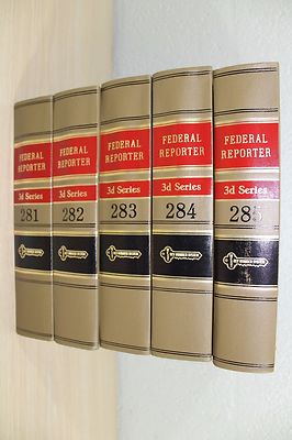 West's Federal Reporter 3D Series 281 282 283 284 285 Law Book Books ...