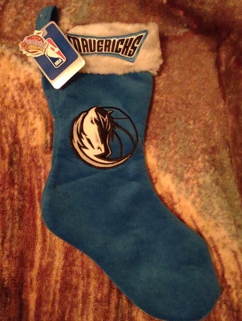 Dallas Mavericks Christmas Stocking NWT NBA Licensed | eBay