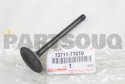 1371171010 Genuine Toyota VALVE, INTAKE 13711-71010 | eBay