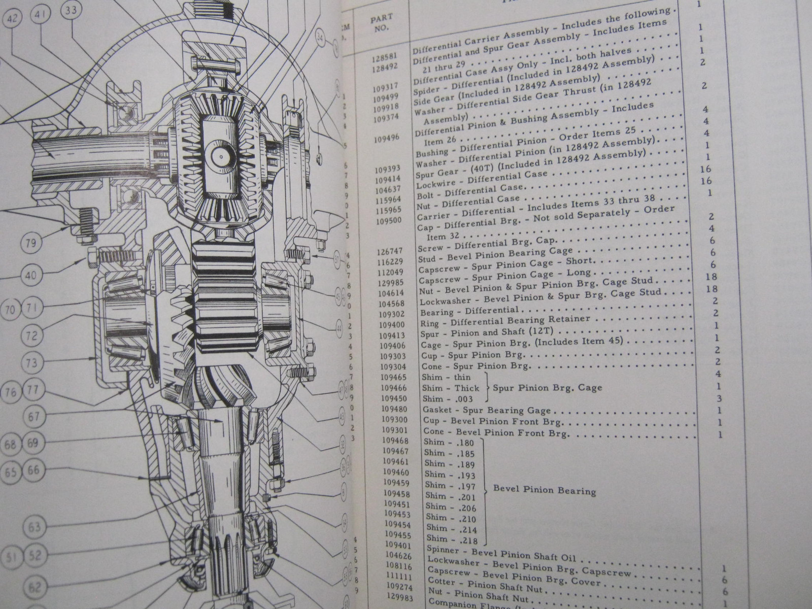 HOUGH HO PAYLOADER 1955 PARTS LIST CATALOG MANUAL OME | eBay
