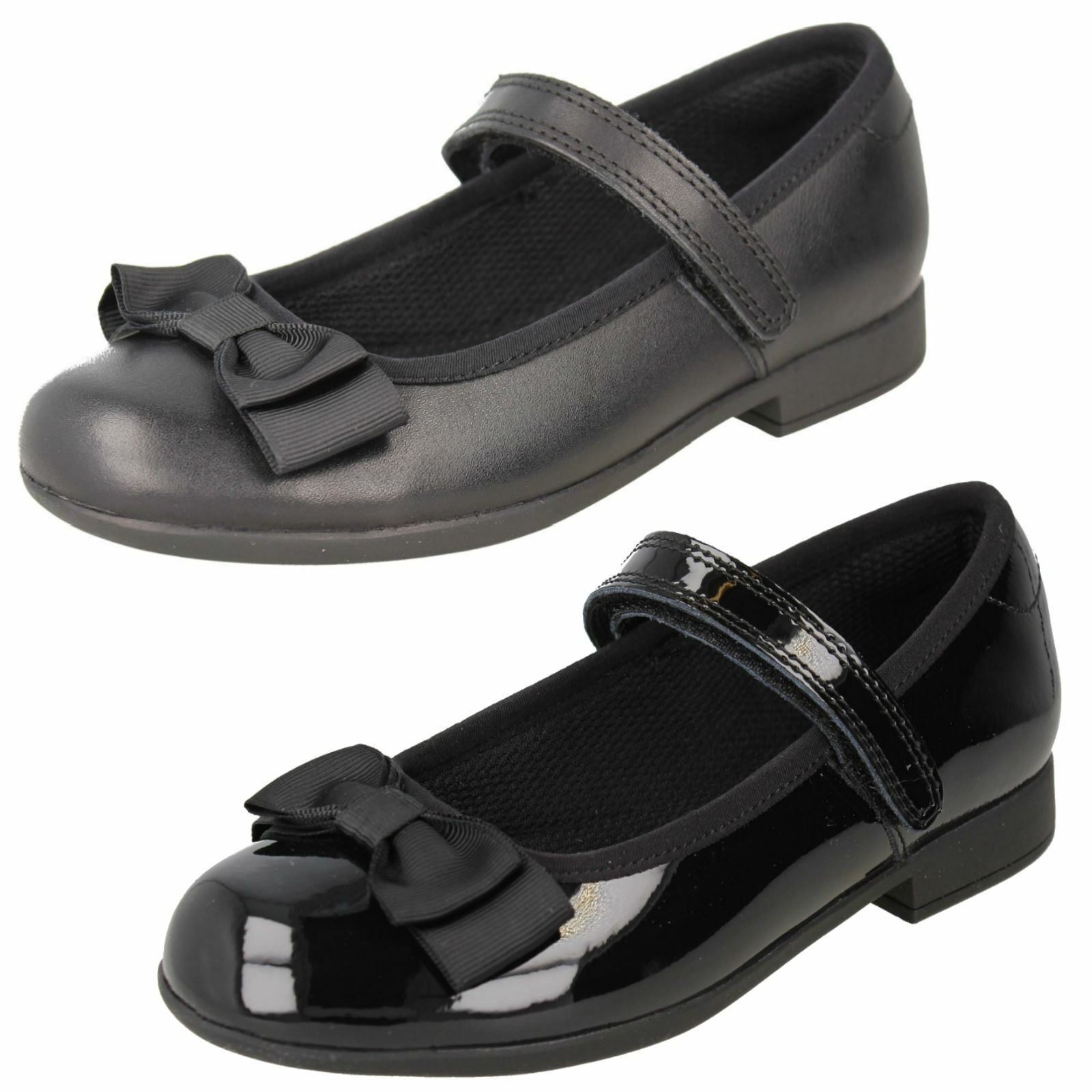 Girls Clarks Scala Tap Formal/School Shoes | eBay UK