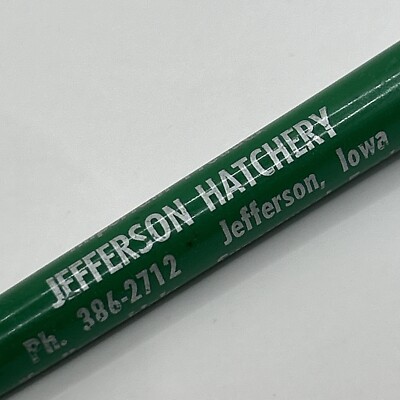 VTG Ballpoint Pen Jefferson Hatchery Hy-Line Chicks Supersweet Feeds ...
