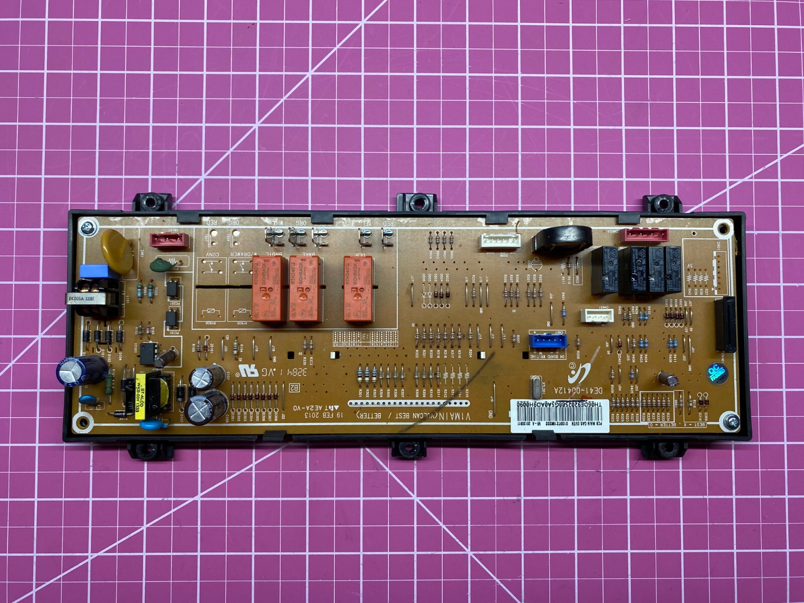 Samsung Range Oven Display Control Board P# DE92-02588G | eBay