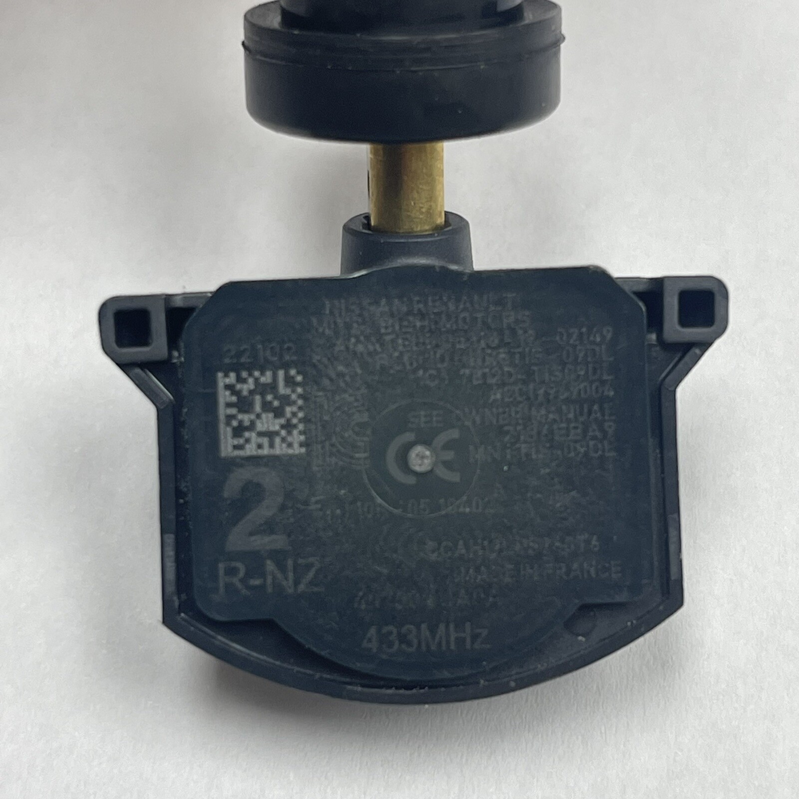 Set Genuine Renault TPMS Valves | Tyre Pressure Monitoring Sensors ...
