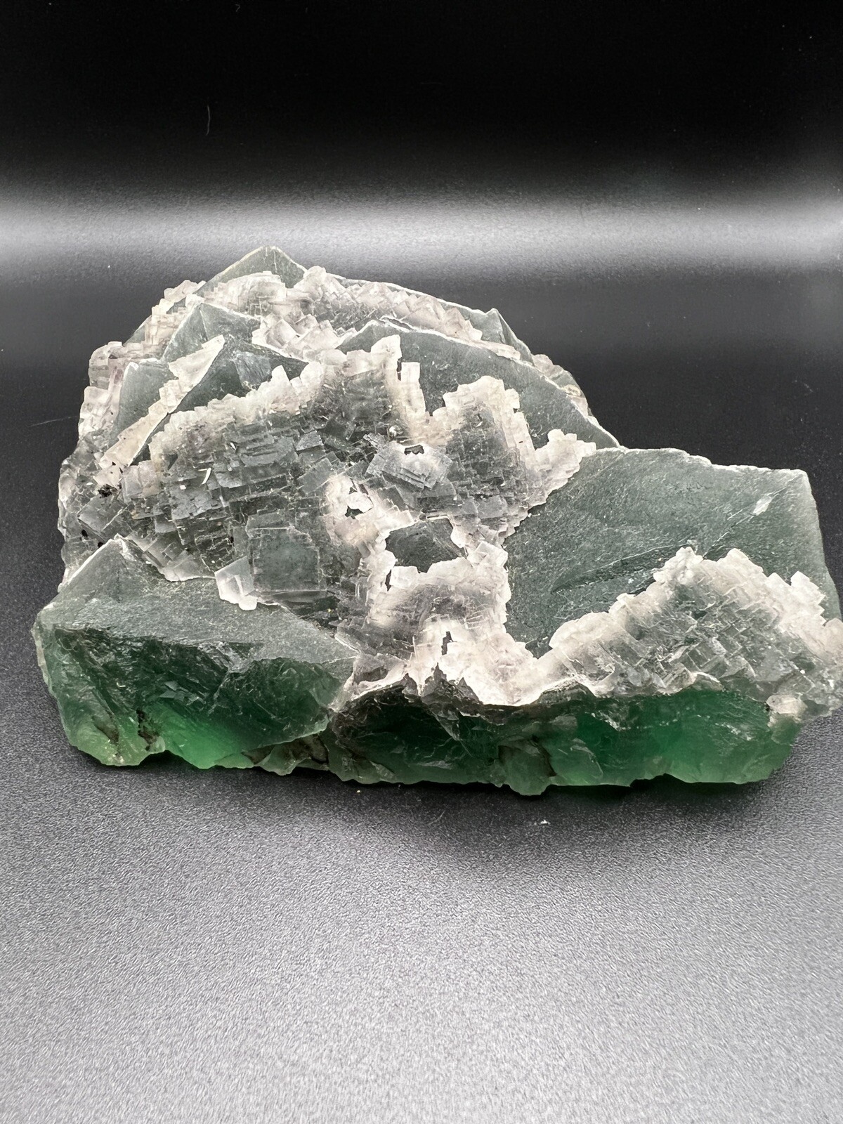 Large Bright Green Fluorite Crystal Mineral Specimen | eBay