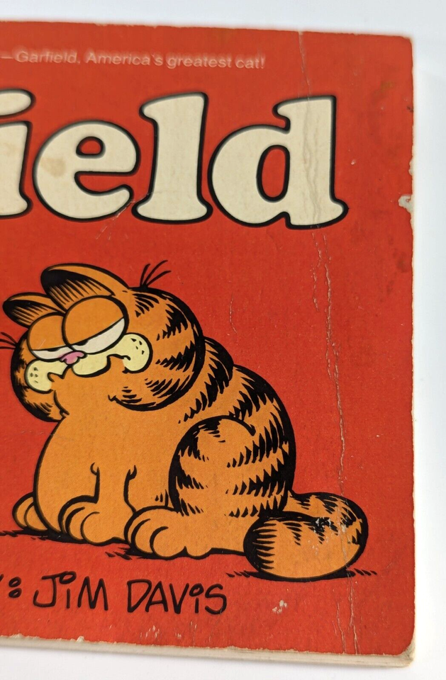Garfield at Large His First Book, by Jim Davis 1980 Stated First ...