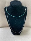 Women Necklace Long chain Silver Tone Fashion Jewelry | eBay
