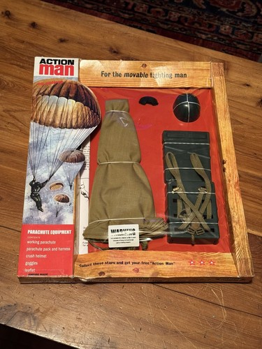 Palitoy Hasbro 2006 Action Man 12" Paratrooper Parachute Equipment ...