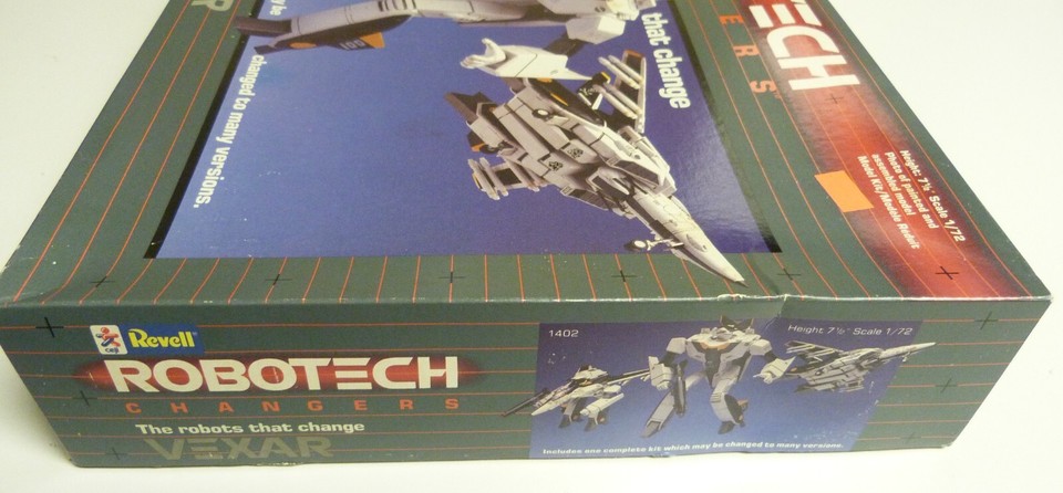 1/72 Revell Robotech Vexar - 1402 - Open Box - Complete - Un-started | eBay