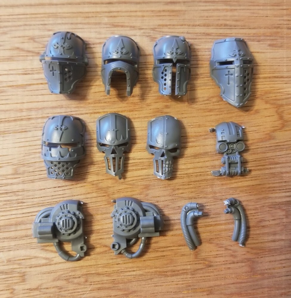 Warhammer 40k Imperial Knight Head Bits | eBay