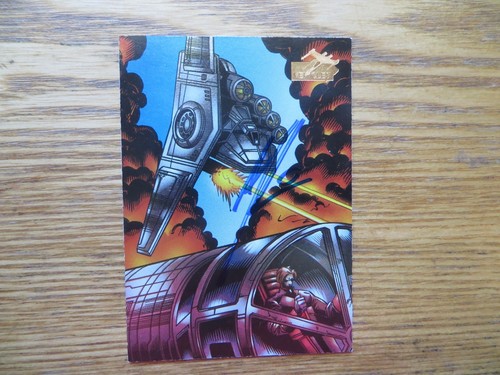 1997 STAR WARS VEHICLES NEBULON RANGER CARD SIGNED ART THIBERT, WITH ...