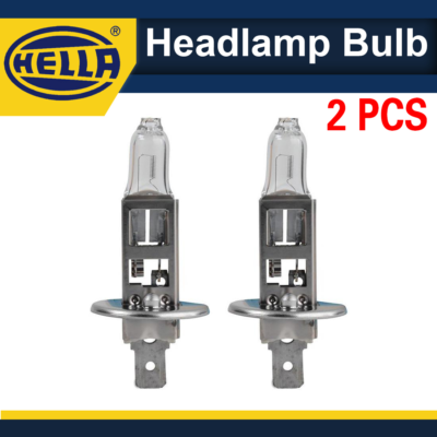 2PCS Hella H1 24V Headlight Bulb H1 Halogen 70 Watt 24 Volt Clear NEW ...