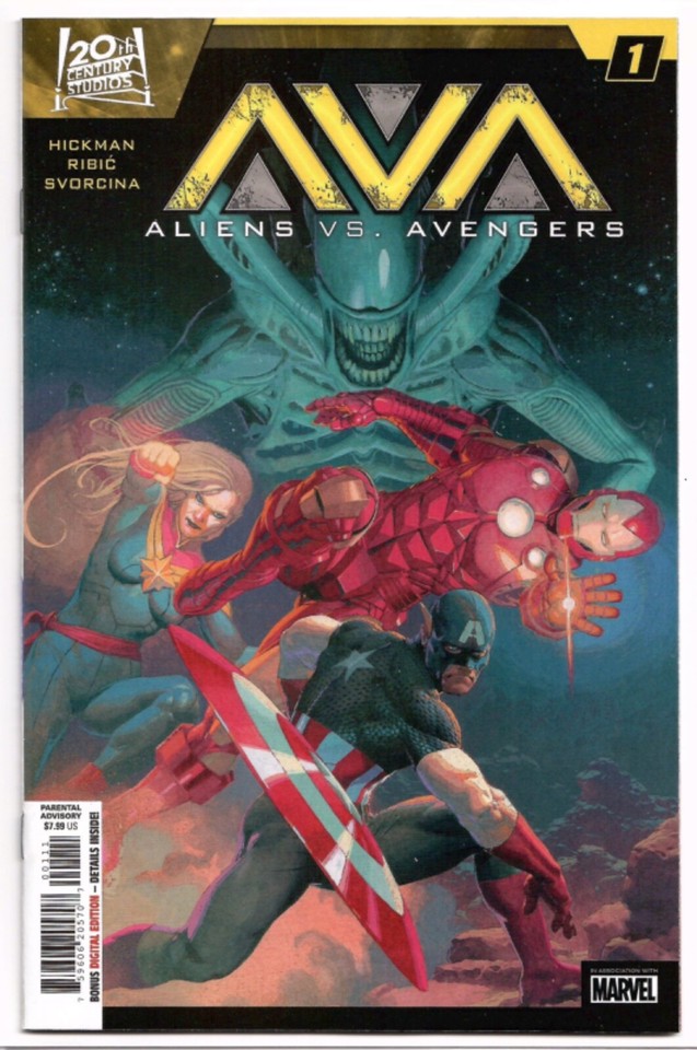 Aliens vs Avengers #1 2 3 4 MAIN Cover A & Variant Comic YOU CHOOSE ...