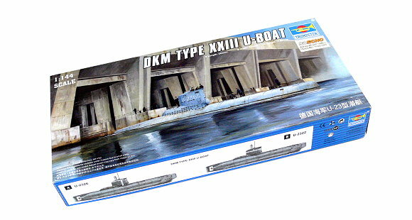 TRUMPETER Military Model 1/144 DKM Type XXIII U-Boat Scale Hobby 05907 ...