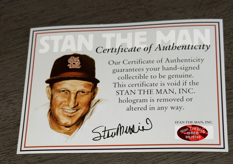 2011 Topps Stan Musial "60 Years" Signed 1953 Lost Cards Baseball Auto ...