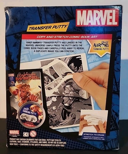 Captain Marvel Transfer Putty by Crazy Aaron's Plus 4 Scentsory Putty ...