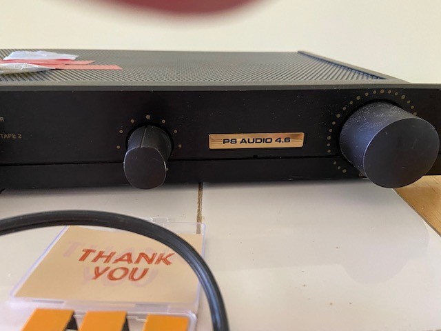 PS Audio 4.6 Stereo Preamplifier w/ External Power Supply | eBay