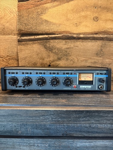 Shure M267 Series 4 Channel Audio Professional Microphone Mixer | eBay