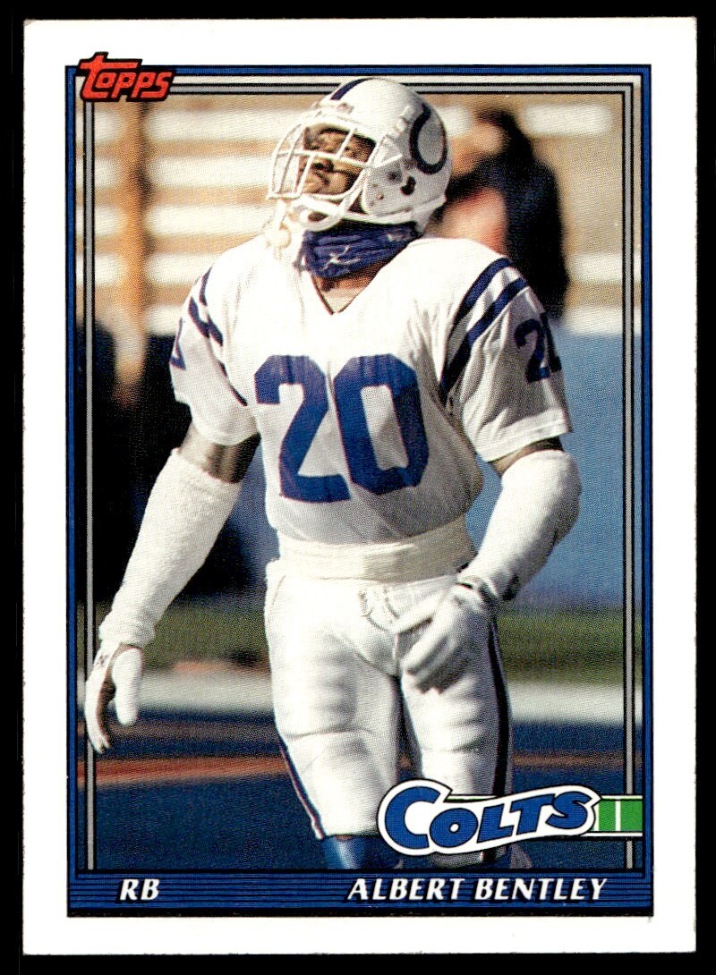 1991 Topps Albert Bentley G46 #352 | eBay