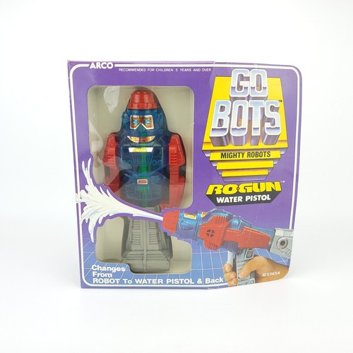 GoBots Arco Squirt Gun Complete In Box Rogun Water Pistol Tonka | eBay