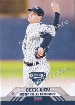 2022 Hudson Valley Renegades Beck Way RC Rookie NY Yankees | eBay