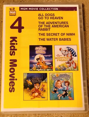 4 MGM Kids Movies DVD 2-Disc Set New 883904227373 | eBay