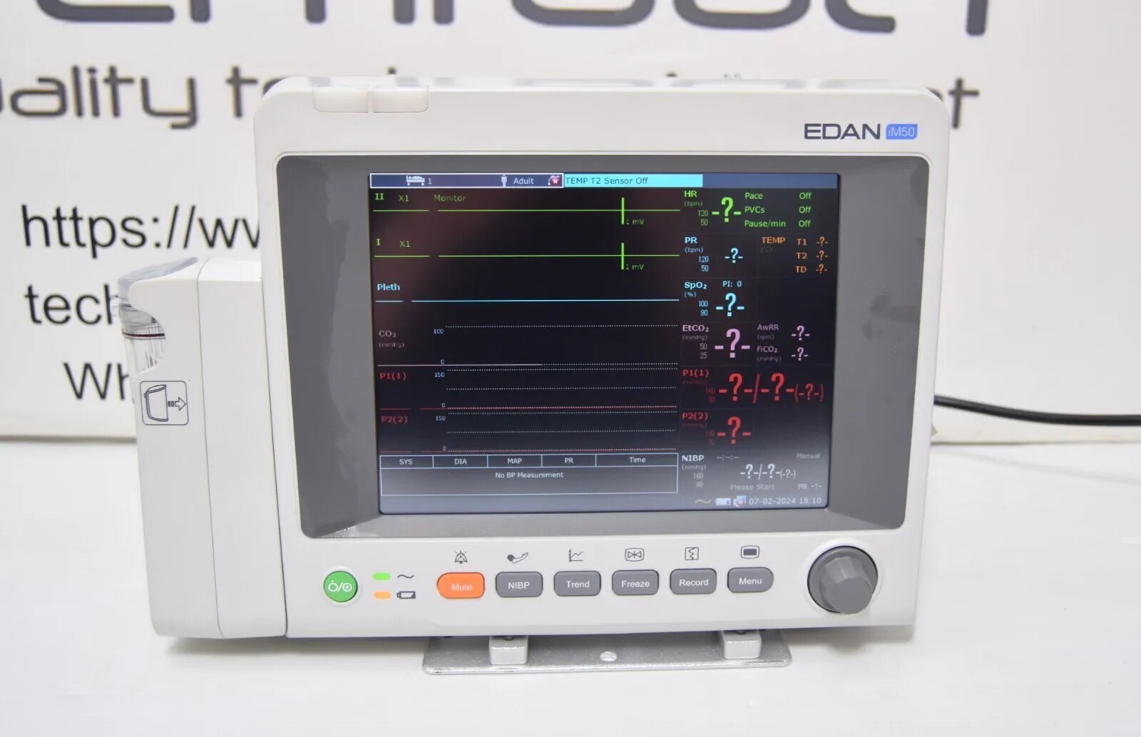 Edan iM50 Patient Monitor - White/Gray for sale online | eBay