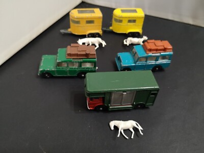 T845-MATCHBOX LESNEY LOT OF FIVE MODELS INC LAND ROVER SAFARI'S | eBay