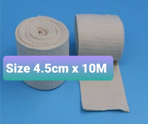 Size A (4.5cm) Latex Free Elastigrip Tubular Bandages - Natural - 10 ...