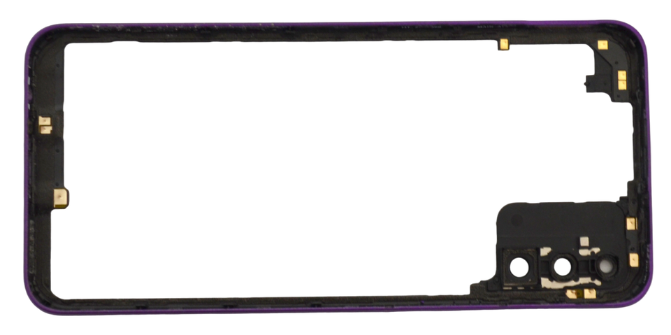 OEM HUAWEI Y6p MED-LX9 REPLACEMENT PURPLE MID FRAME HOUSING LENS BEZEL ...