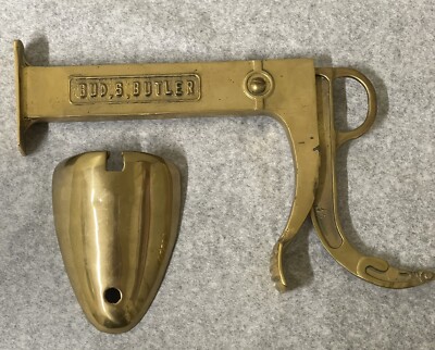 Vintage Bud S Butler Shoe Shine Holder With 1 Form - NO Wall Bracket ...