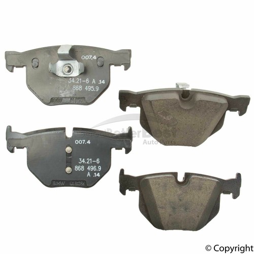 One New Genuine Disc Brake Pad Set Rear 34216868497 for BMW | eBay