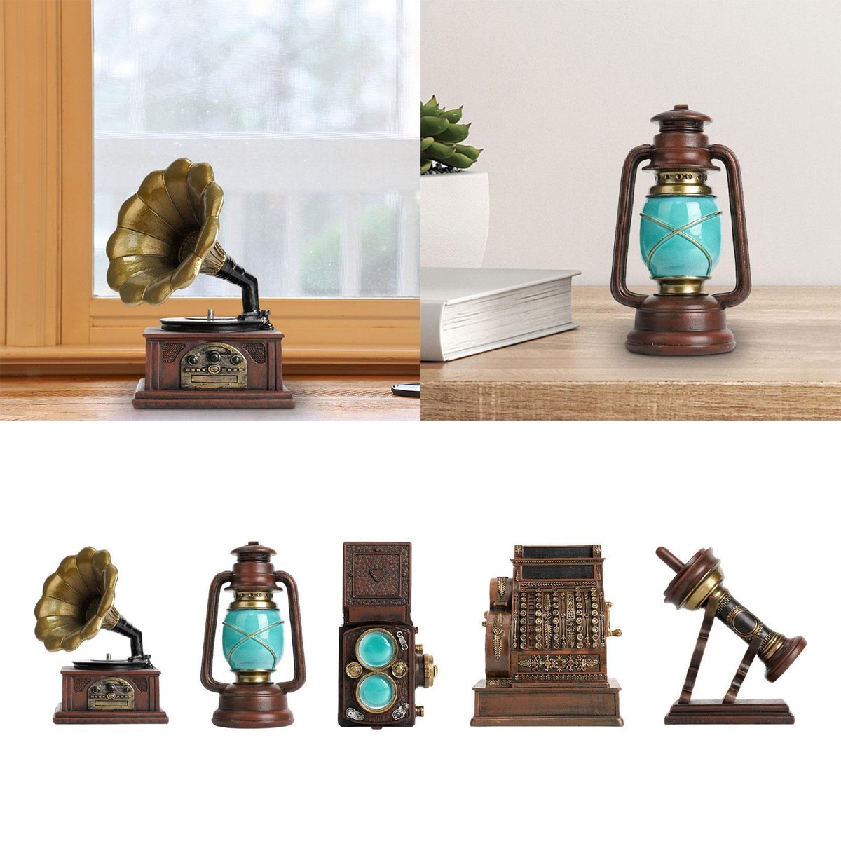 Deco Compact With Lady Statue