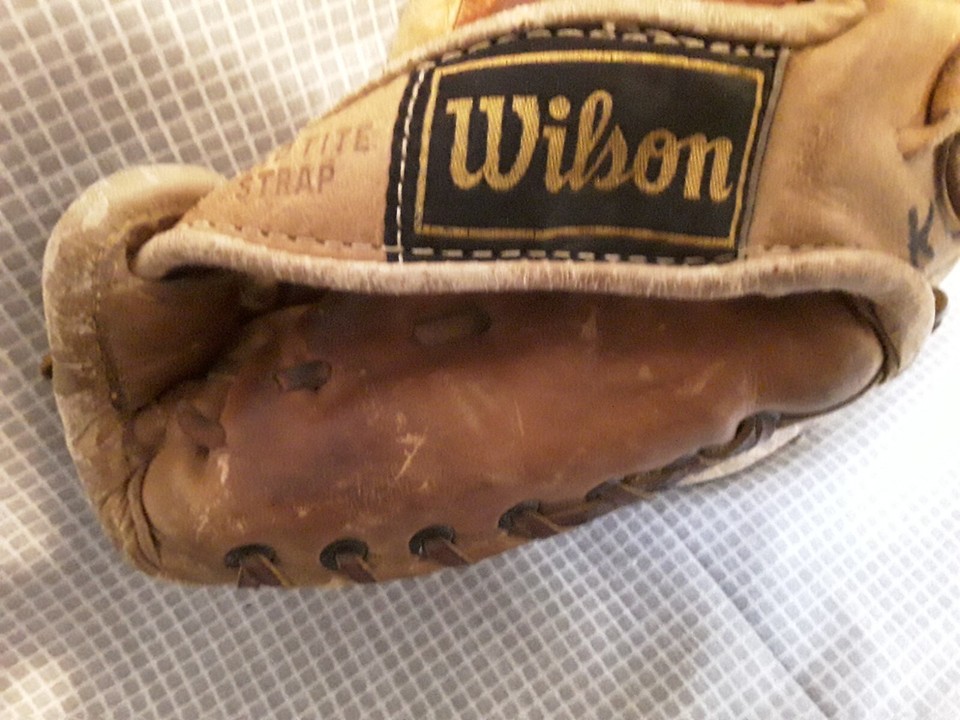 WILSON A2000 Baseball Glove Rare Vintage Pro Model Triple Lock Web Grip ...