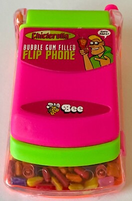 Vtg 90s Bubble Gum Replica Of Cellular Flip Phone, Bee International | eBay