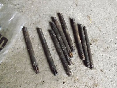 Allis Chalmers WC AC tractor engine (9) cylinder head manifold bolts | eBay