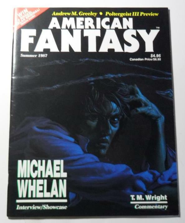 AMERICAN FANTASY MAGAZINE SUM 1987 R A LAFFERTY MICHAEL WHELAN LIONEL ...
