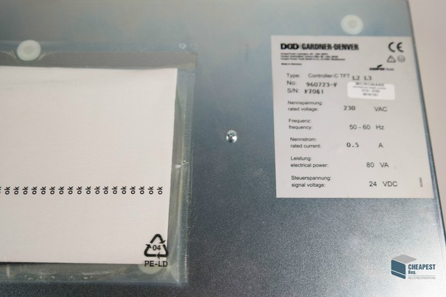 DGD Gardner Denver 960723-f Controller-c TFT M-pro-400 Touch Screen 2 ...